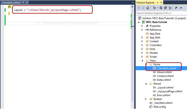 What is Layout View in ASP.NET MVC